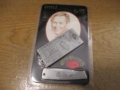 Case XX 059L CHET ATKINS Lockback Knife, Country Collectables Series 1 ...