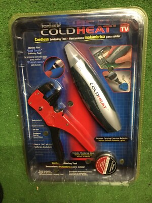 Cold Heat Soldering Tool With Wire Stripping Tool Battery Powered New ...