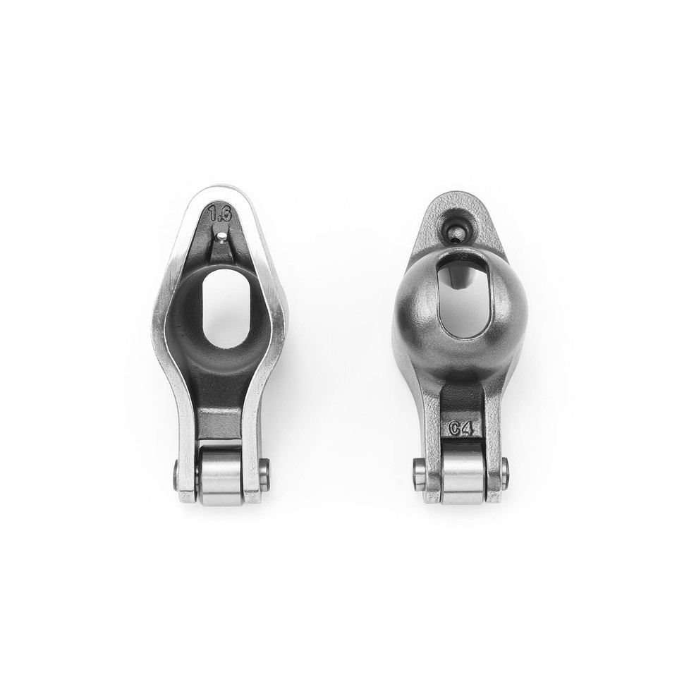 Ford SB 289 302 351 Windsor 1.60 3/8" Steel Roller Tip Rocker Arm Set ...