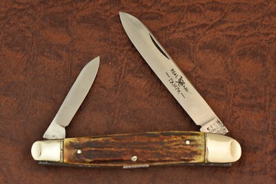 C + X LOCKWOOD BROTHERS 1798-c1933 SHEFFIELD STAG REAL PAMPA KNIFE ...
