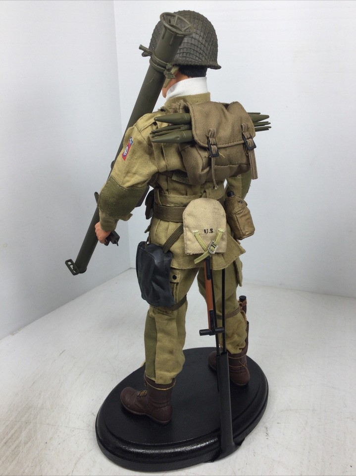 1/6 CUSTOMIZED HASBRO GI JOE WW2 US 82ND AIRBORNE PARATROOPER NORMANDY ...