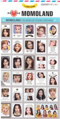 MOMOLAND KPOP Photo Stamp Sticker 01 | eBay