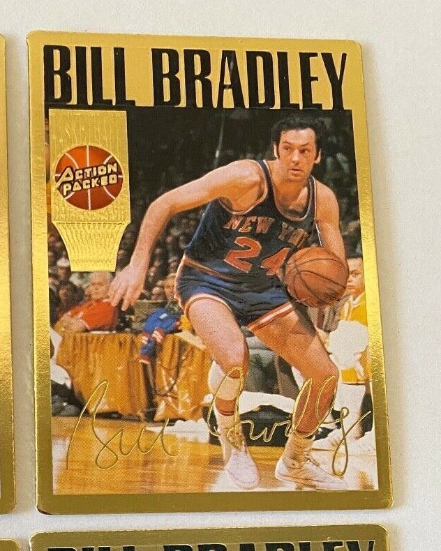 1994 Action Packed Bill Bradley Gold Signature #30 Basketball Card | eBay