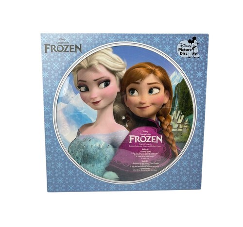 Disney Frozen Picture Cartoon Record Disney Frozen Soundtrack Vinyl ...
