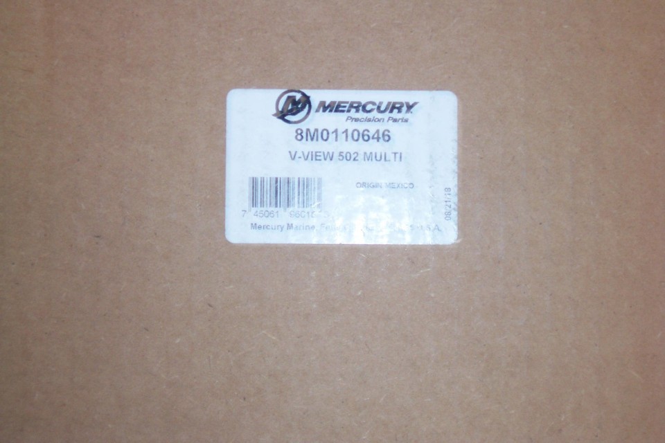 Mercury Marine Vessel View 502 Kit 5 Inch Screen Multi Engine Kit PN ...