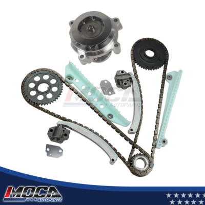 Timing Chain Water Pump Kit for 97-00 Ford Expedition F-150 F-250 4.6L ...