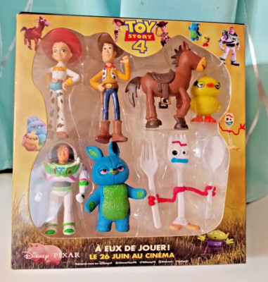 TOY STORY 4 FIGURE SET-7PC NEW IN BOX- 2 TO 3" TALL-NEXT DAY FREE ...