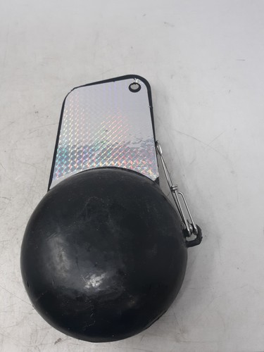 Pacific Reef 6lb Downrigger Ball Weight Black w/ Flash Tape Clip Heavy ...