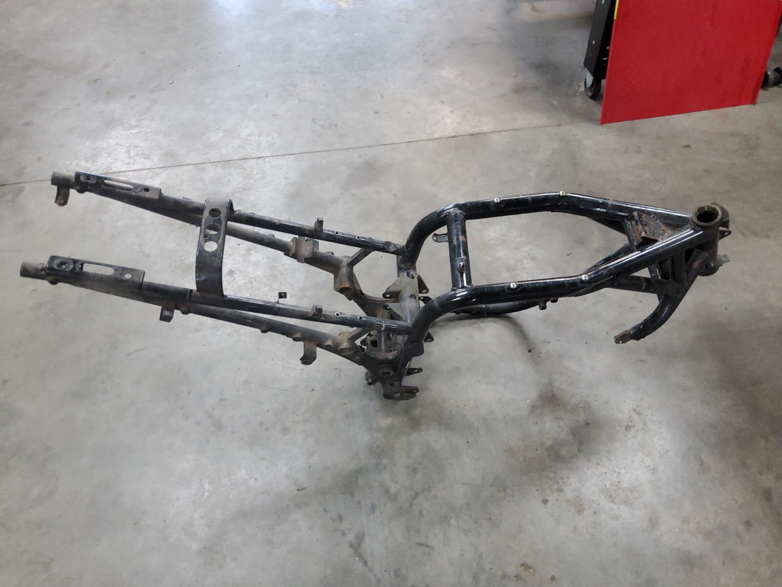 1991-1993 Suzuki GSX1100G Main Frame Chassis 1992 92 CLN T1TL3 | Black | OE