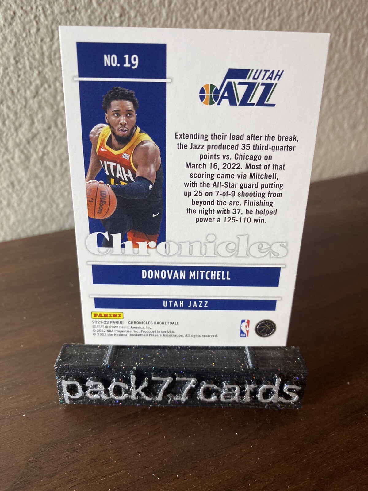 2021-22 Panini Chronicles - Pink #19 Donovan Mitchell for sale online ...