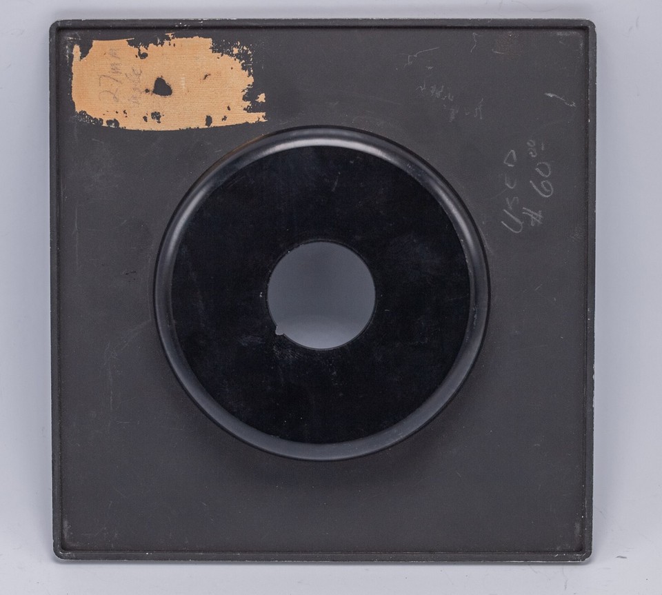 Sinar Norma F P Camera 140mm Square Recessed 17mm Lens Board Compur #00 ...
