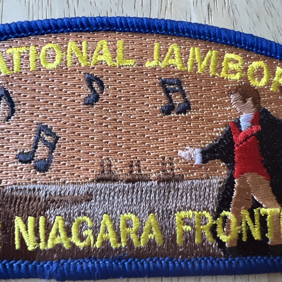 GREATER NIAGARA FRONTIER DARK BLUE BORDER 2013 NATIONAL JAMBOREE PATCH ...