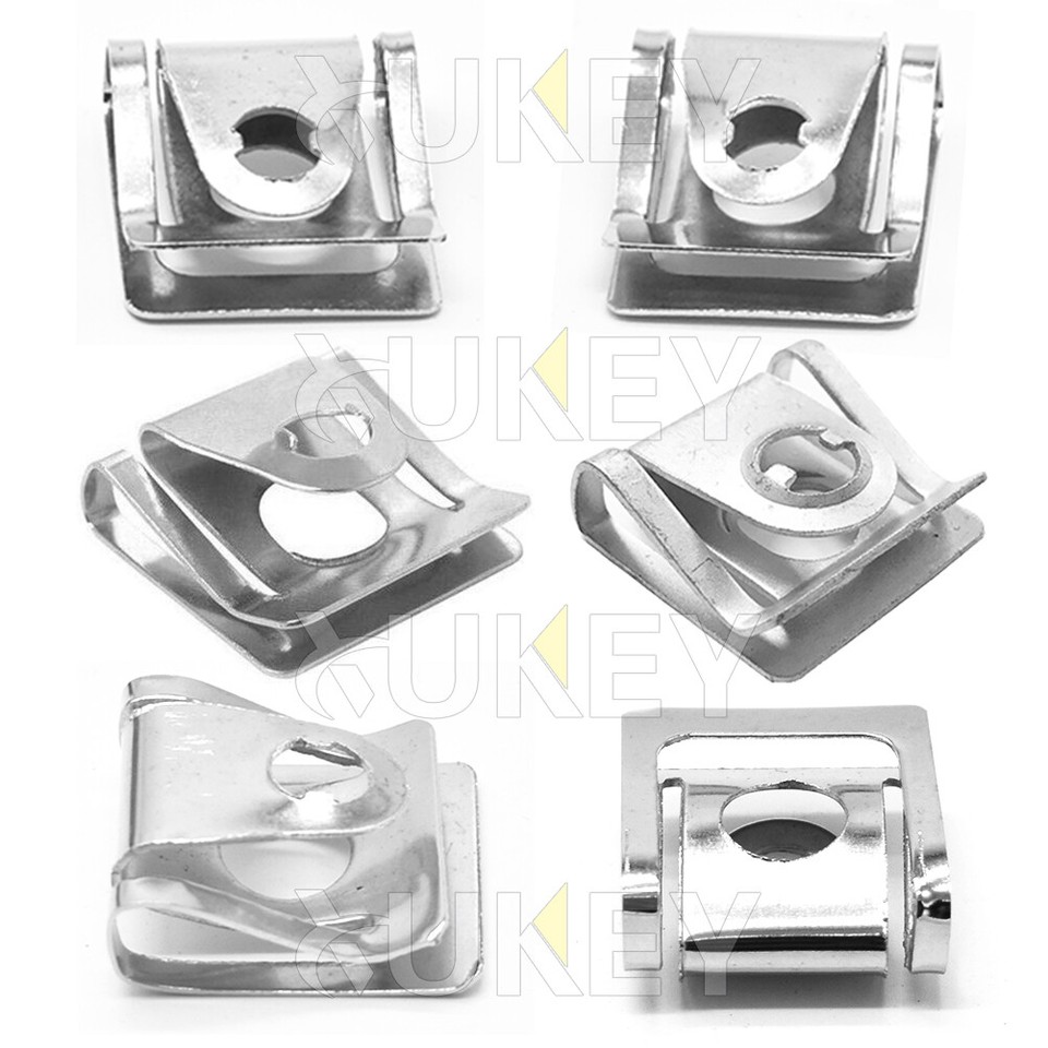 For VW Engine Underbody Under Tray Shield Panel Splash Guard Retainer ...