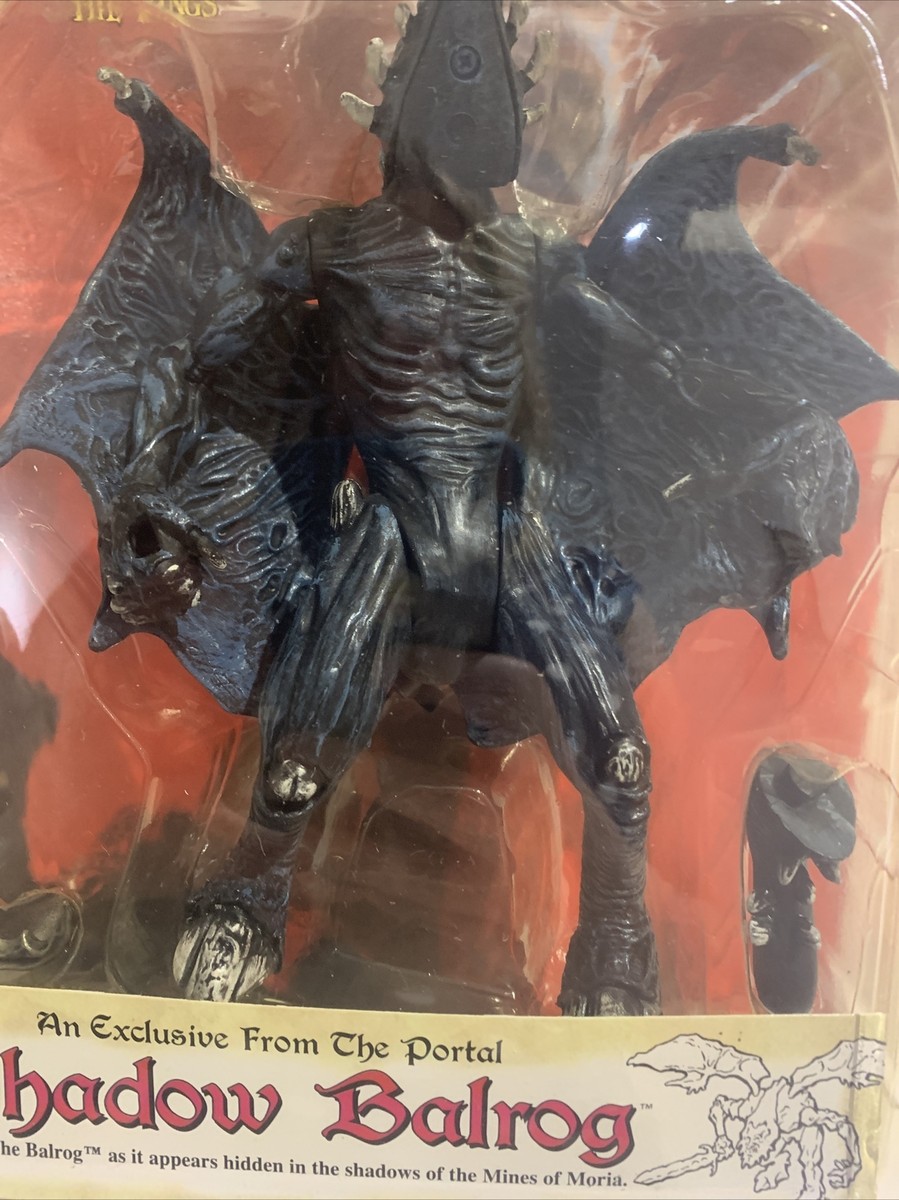 Vintage 1998 Lord of The Rings Middle Earth Shadow BALROG Toy Vault ...