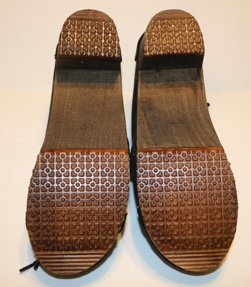 Cute Swedish Sandgrens Leather and wood Clogs Women's booties Size 39 ...