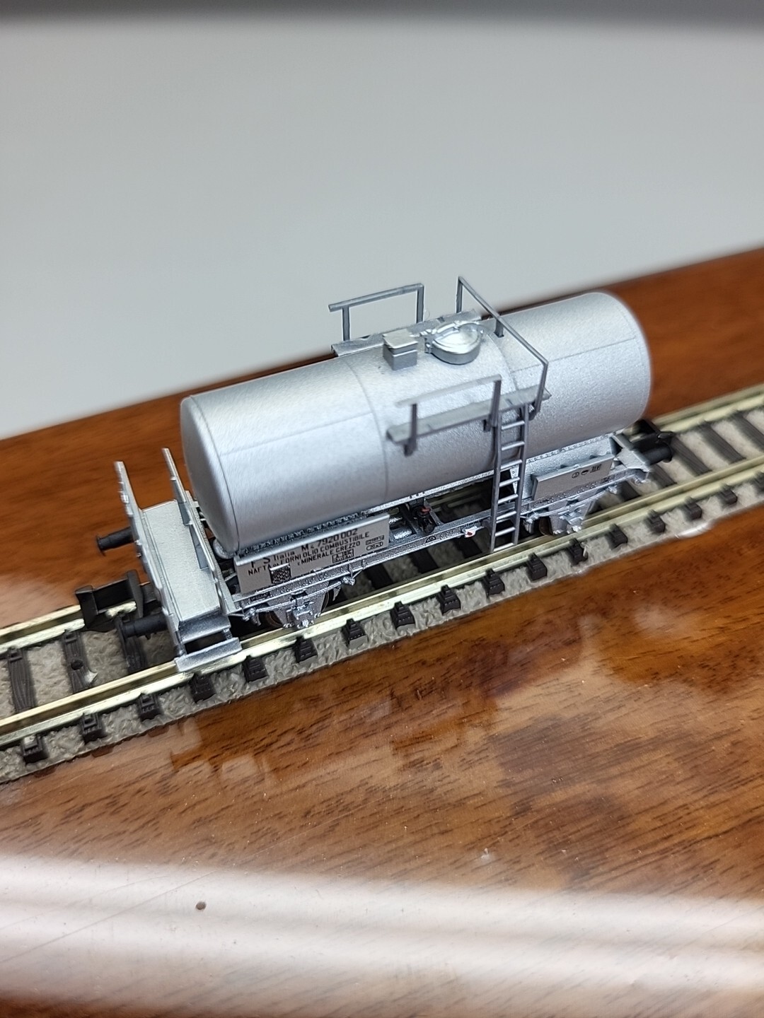 Brawa 67511 N DB BP Tank Car Silver Kesselwagen | eBay