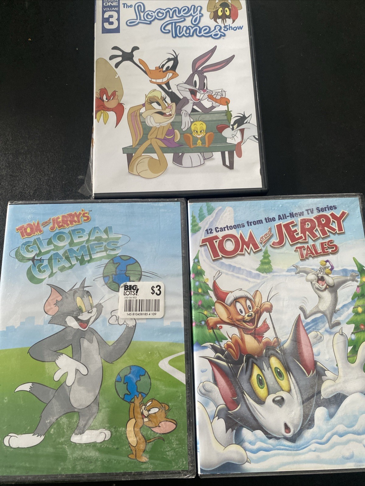 Tom And Jerry Global Games Along With 12 Episodes And Season One Looney ...