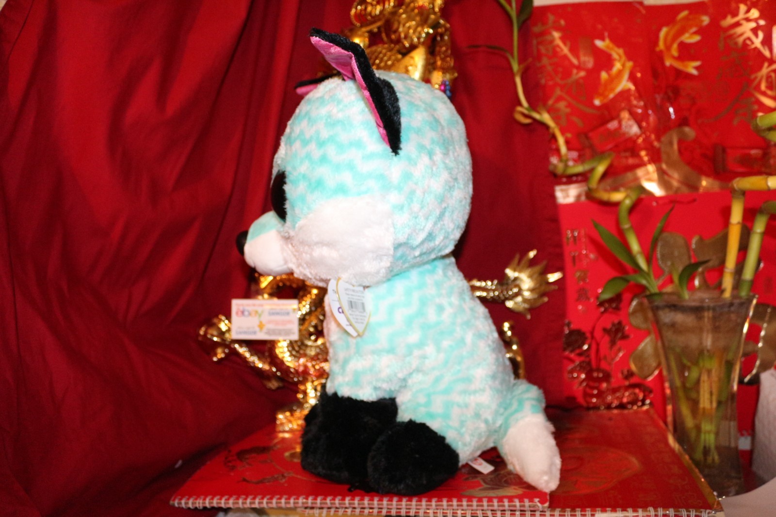 TY BEANIE BOOS PIPER~JUMBO FOX.17".CLAIRE'S EXCLUSIVE.2017.MWNMT.NICE ...