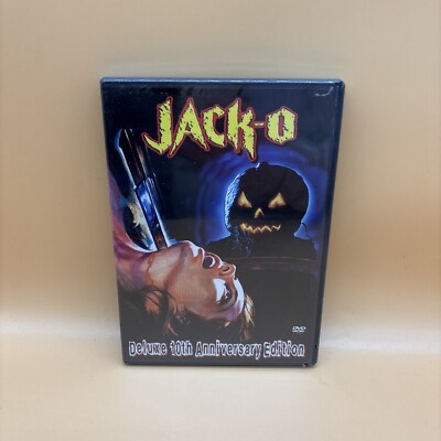 Jack-O DVD 2004 Deluxe 10th Anniversary Edition Retromedia Horror ...