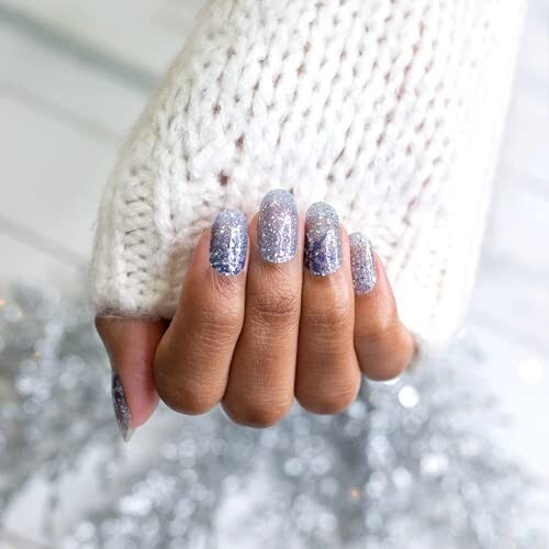 Color Street 100 Nail Polish Strips "ice Ice Maybe" FDG337 for sale ...