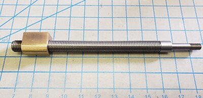 Rockwell Delta Model 119.9393 11" Metal Lathe Cross Feed Screw & Nut | eBay