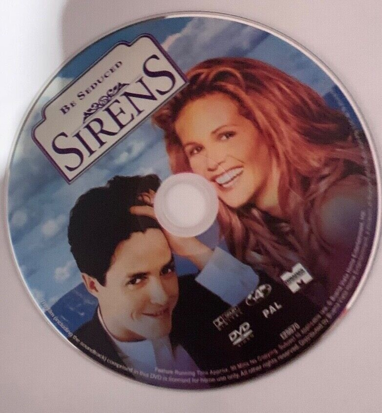 Sirens (DVD, 1993) Hugh Grant, Elle Machpherson, Sam Neill RARE ...