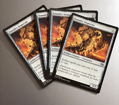 4x Foundry Inspector Kaladesh Uncommon MTG | eBay