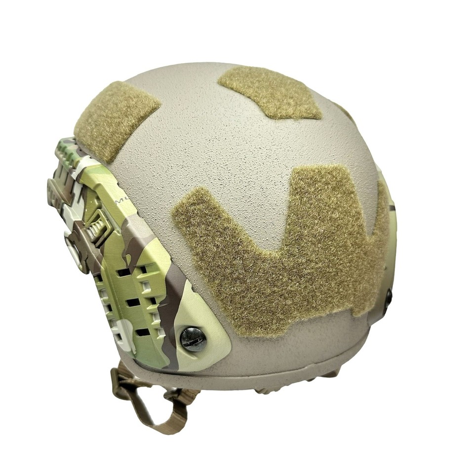 Coyote Brown Enhanced Ballistic Combat Helmet Loop Kit MARSOC SEAL ECH ...