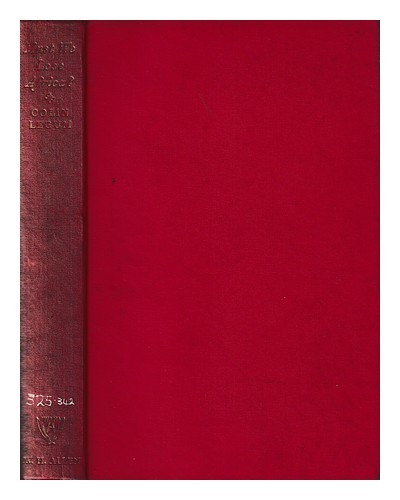 Legum, Colin Must We Perdi Africa? / Legum 1954 Prima Edizione ...