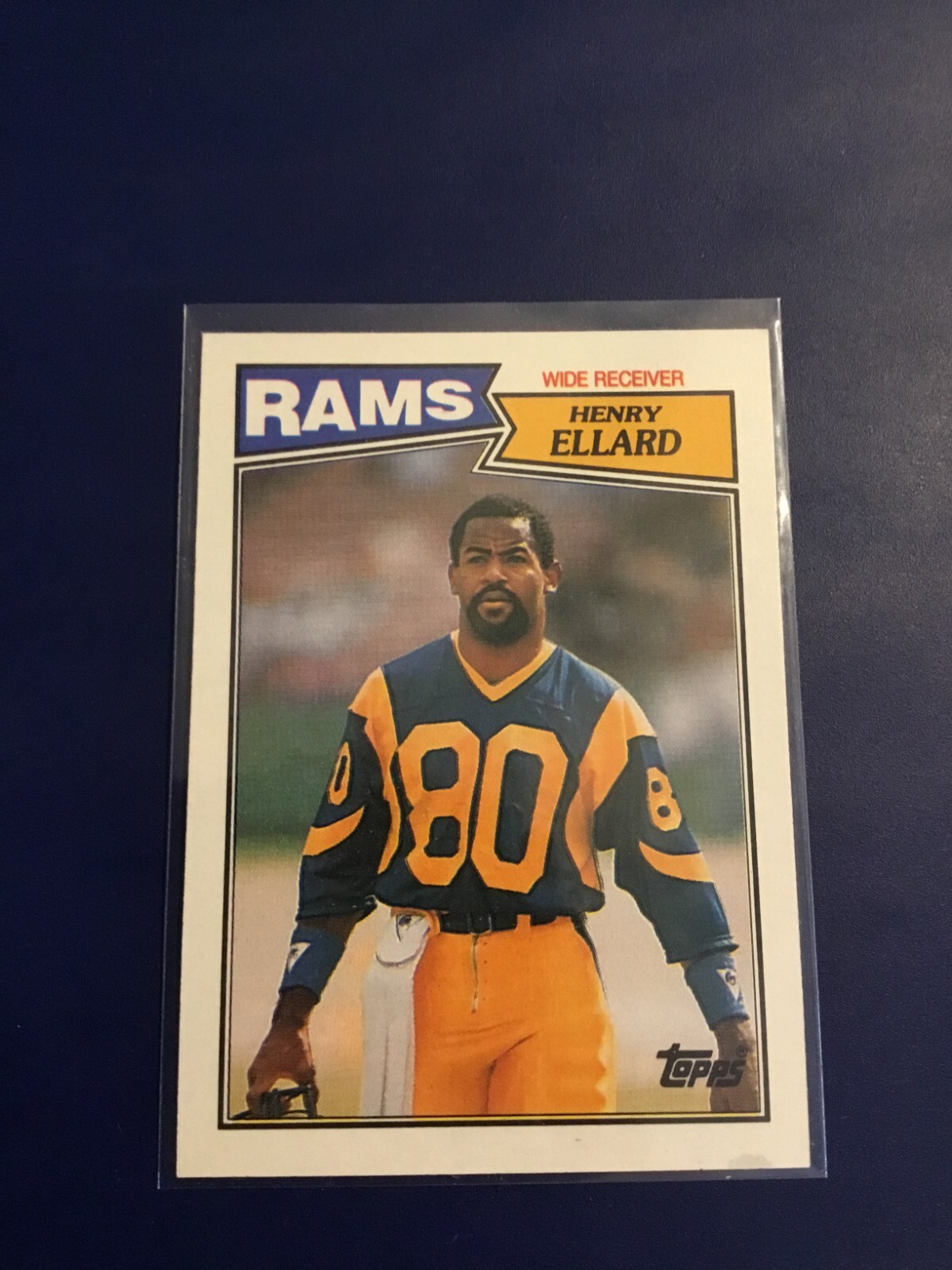 1987 Topps # 150 HENRY ELLARD Los Angeles Rams Star WR SHARP ! | eBay