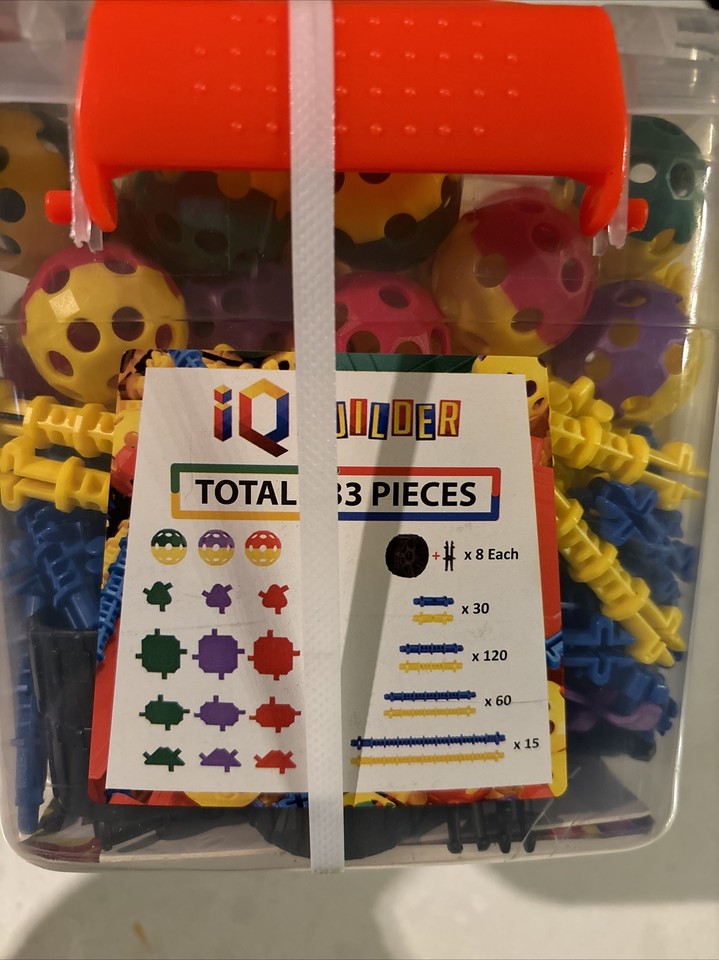 IQ Builder STEM Educational Building Set Toy 333 Pcs New In Box | eBay