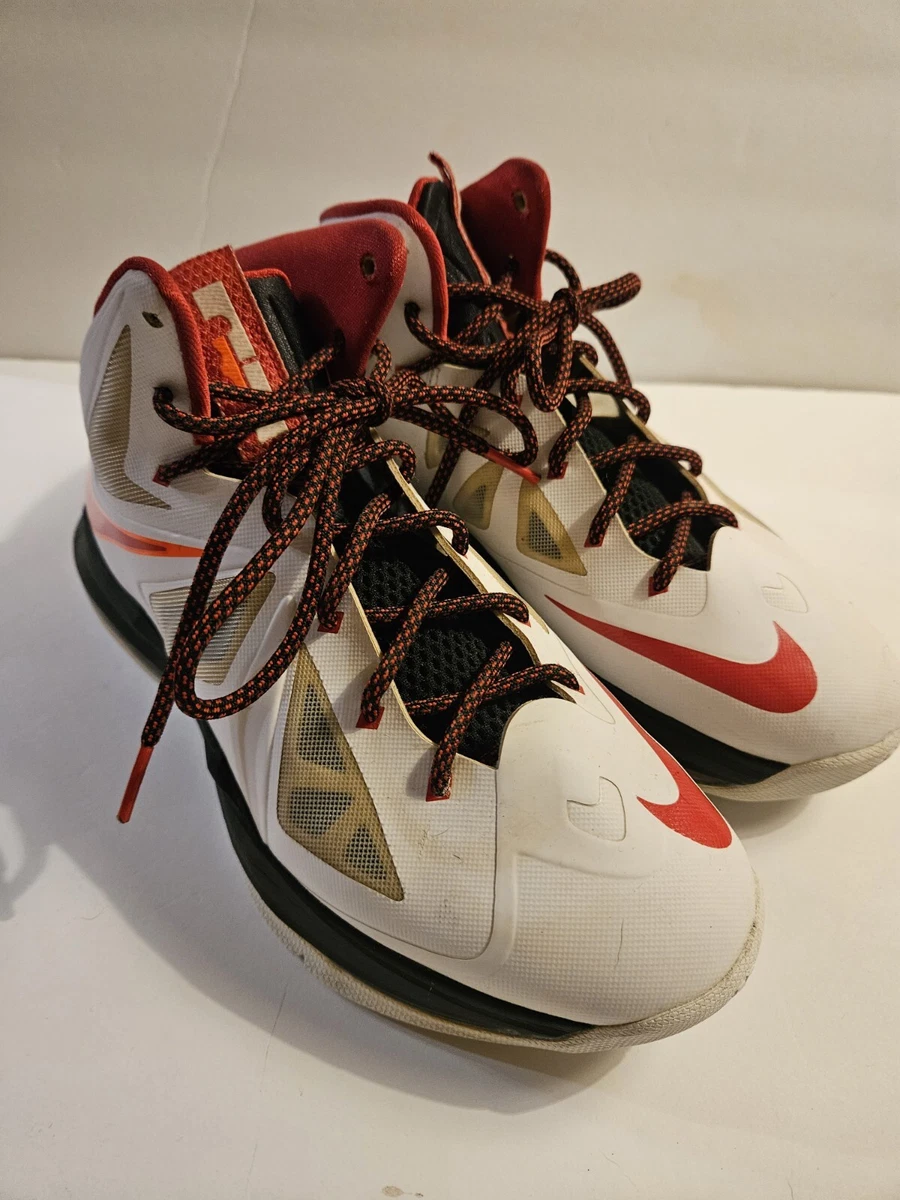 Lebron 10 Red And White