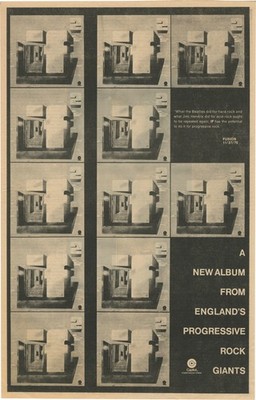 IF 2 Original newspaper advertising supplement for the 1970 album ...