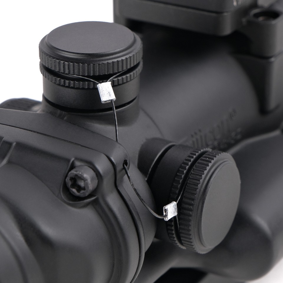 Tactical ACOG RMR TA02 4x32mm Red Illuminated Rifle Scope with Mini ...