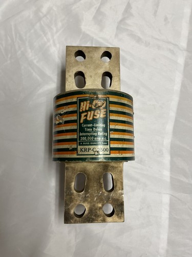 BUSSMAN BUSS HI-CAP FUSE KRP-C 2500 KRPC2500 2500 AMP 600 V | eBay
