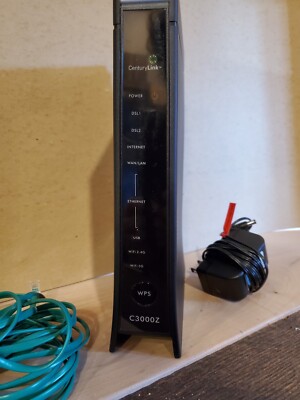 ZyXEL C3000Z Modem CenturyLink used Excellent Condition | eBay