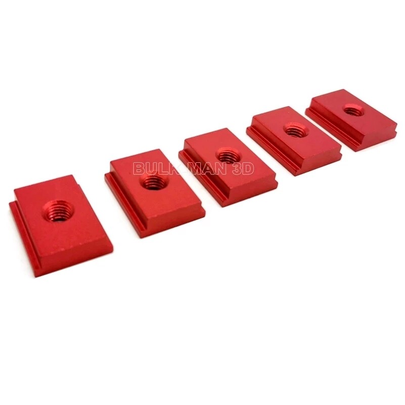 5PCS M6/ M8 T-Track Slider Sliding Nut Aluminum Alloy T Slot Nut For ...