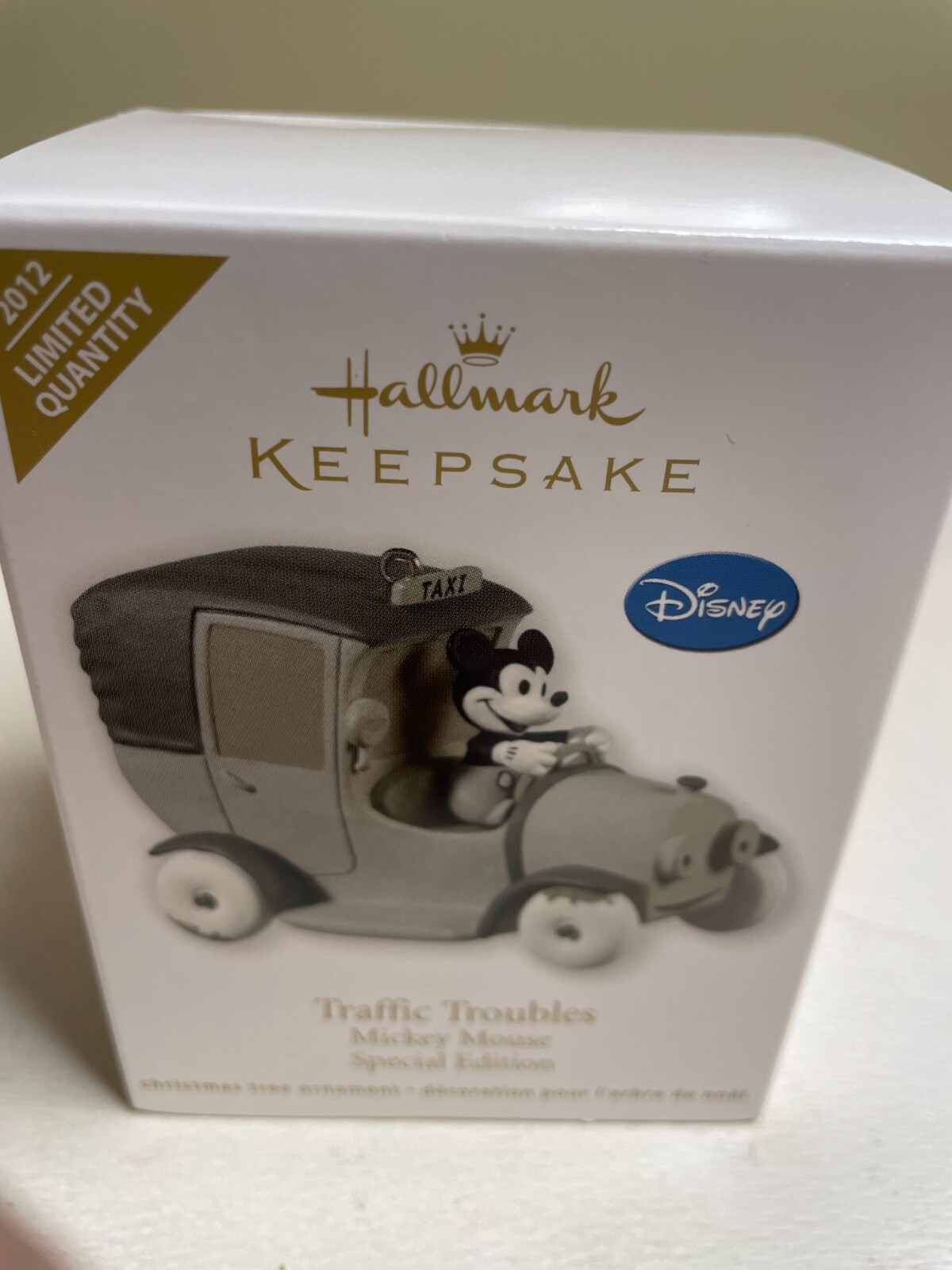 Hallmark Keepsake Ornament 2012 Traffic Troubles Mickey Mouse Special ...