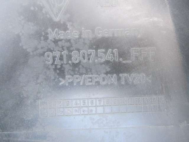 2016-2018 Porsche Panamera 971 Front Bumper in Black Genuine 971807541 ...