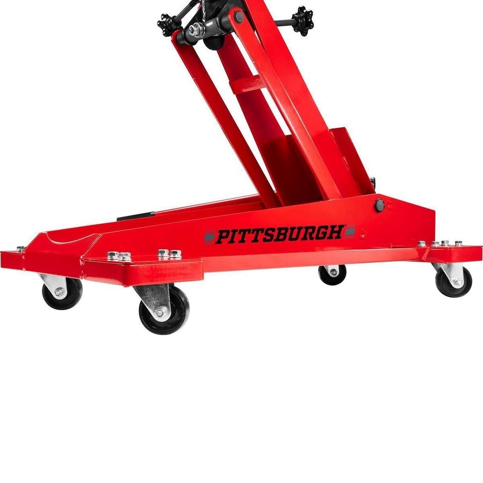 800 lb Capacity Low Lift Hydraulic Transmission Jack Lift Heavy Duty ...