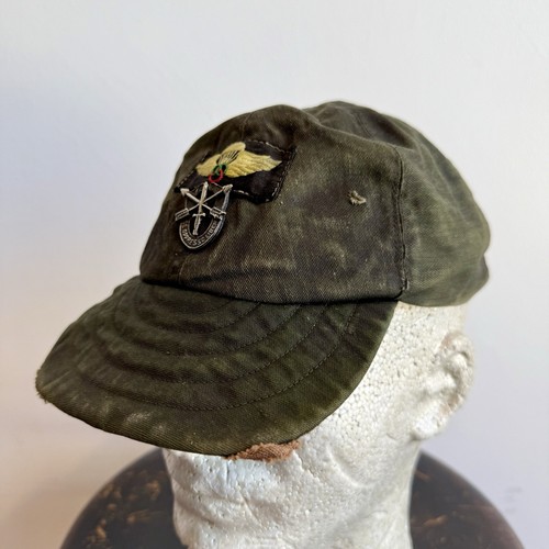 Vietnam War Original SOG Operator Cap Hat Badge & Wings Patch Camo | eBay