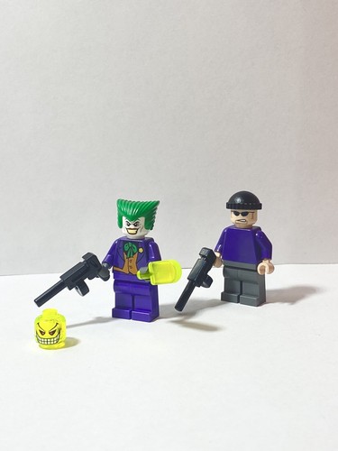 LEGO Batman Joker & Henchman Classic Minifigure 7782 7888 2006 2008 ...