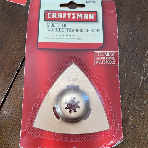 Craftsman Carbide Triangular Rasp 67654 for Nextec Cordless System NIP ...