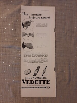 Pub de presse ancienne - Vedette de 1933 - Old paper advertisement | eBay
