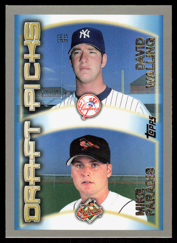 2000 Topps 215 David Walling / Mike Paradis DPK, RC | eBay