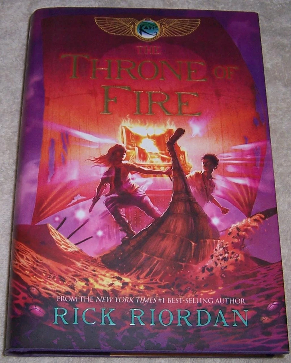 The Throne Of Fire Book Cover