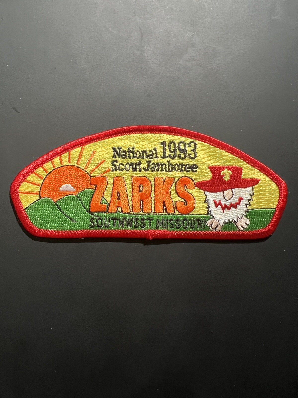 MINT 1993 Ozarks Council Jamboree Shoulder Patch JSP Boy Scouts Of ...