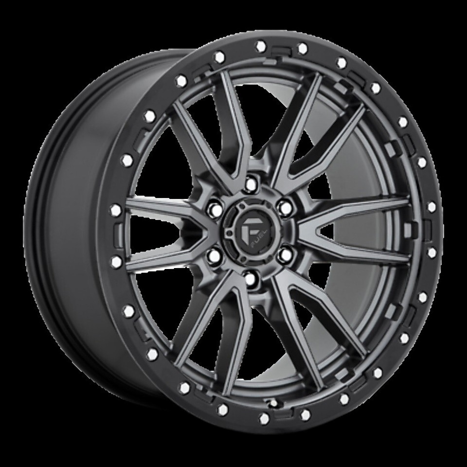 20x9 Fuel D680 Rebel Gray Wheels Rims 32" MT Tires 6x135 Ford F150 ...