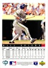 1993 Upper Deck Milwaukee Brewers Baseball Card #325 Bill Spiers | eBay