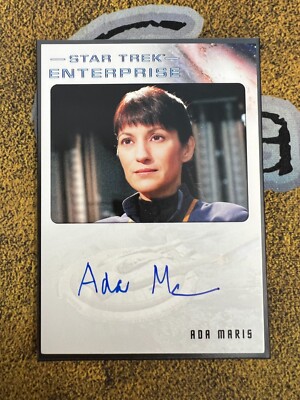 2021 Women of Star Trek Ada Maris as Captain Erika Hernadez Enterprise ...